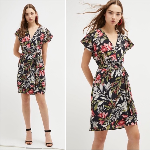 French Connection | Dresses | Nwt French Connection Floreta Printed ...